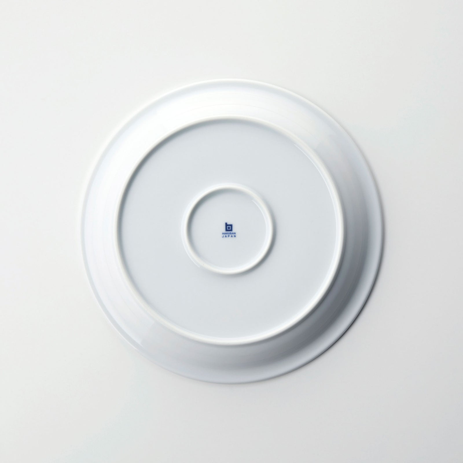ボールド プレート(M) ホワイト | 白山陶器直営オンラインストア